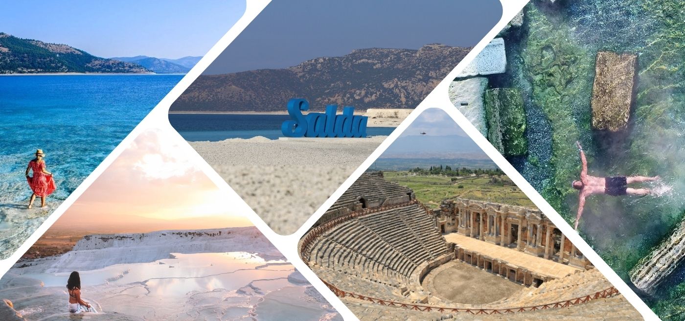 Salda See und Pamukkale von Alanya | Tagestour Türkei